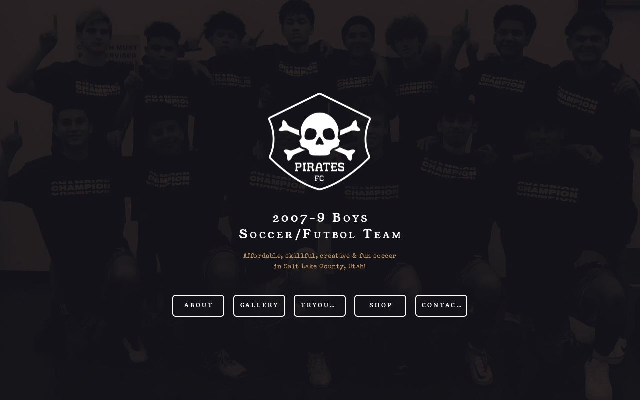 Pirates FC 2007-9 Boys Soccer/Futbol Team - Salt Lake County (SLC ...